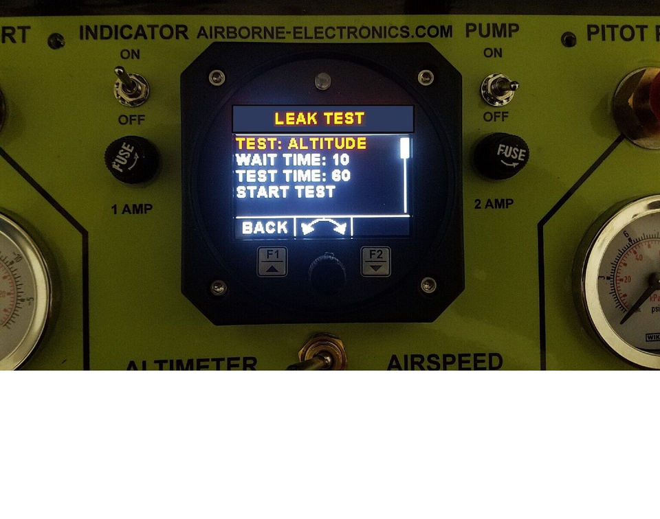 AIRBORNE ELECTRONICS NEW Pitot Static Air Data Test Set TESTER Electric ...