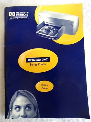 HP DeskJet 710C Series Printer User's Guide Hewlett Packard 1998 | eBay