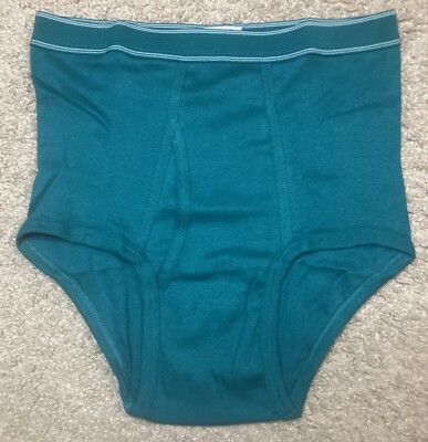 Men Vintage Sears Briefs Classic Colors Teal Mercerized Cotton Size M ...