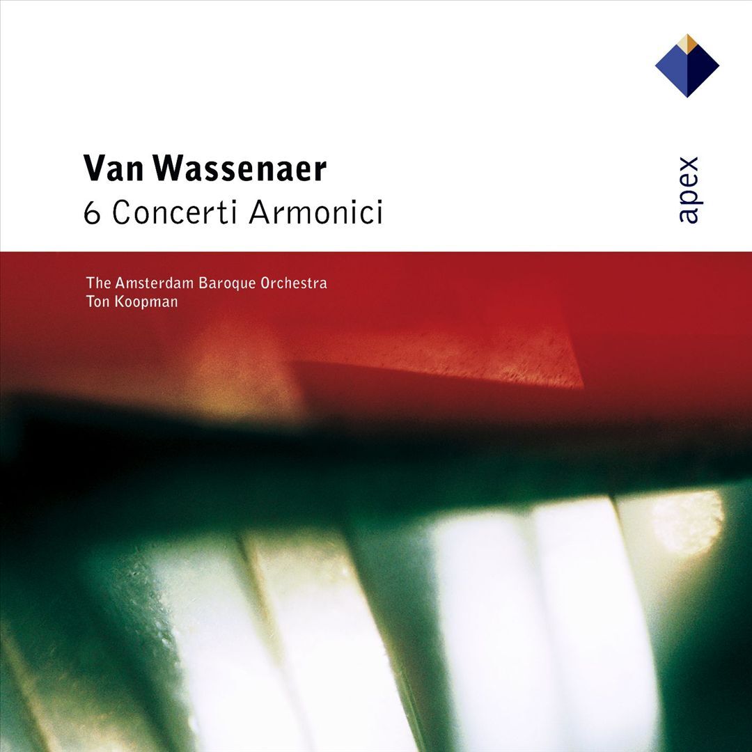 TON KOOPMAN/AMSTERDAM BAROQUE ORCHESTRA WASSENAER: 6 CONCERTI ARMONICI ...