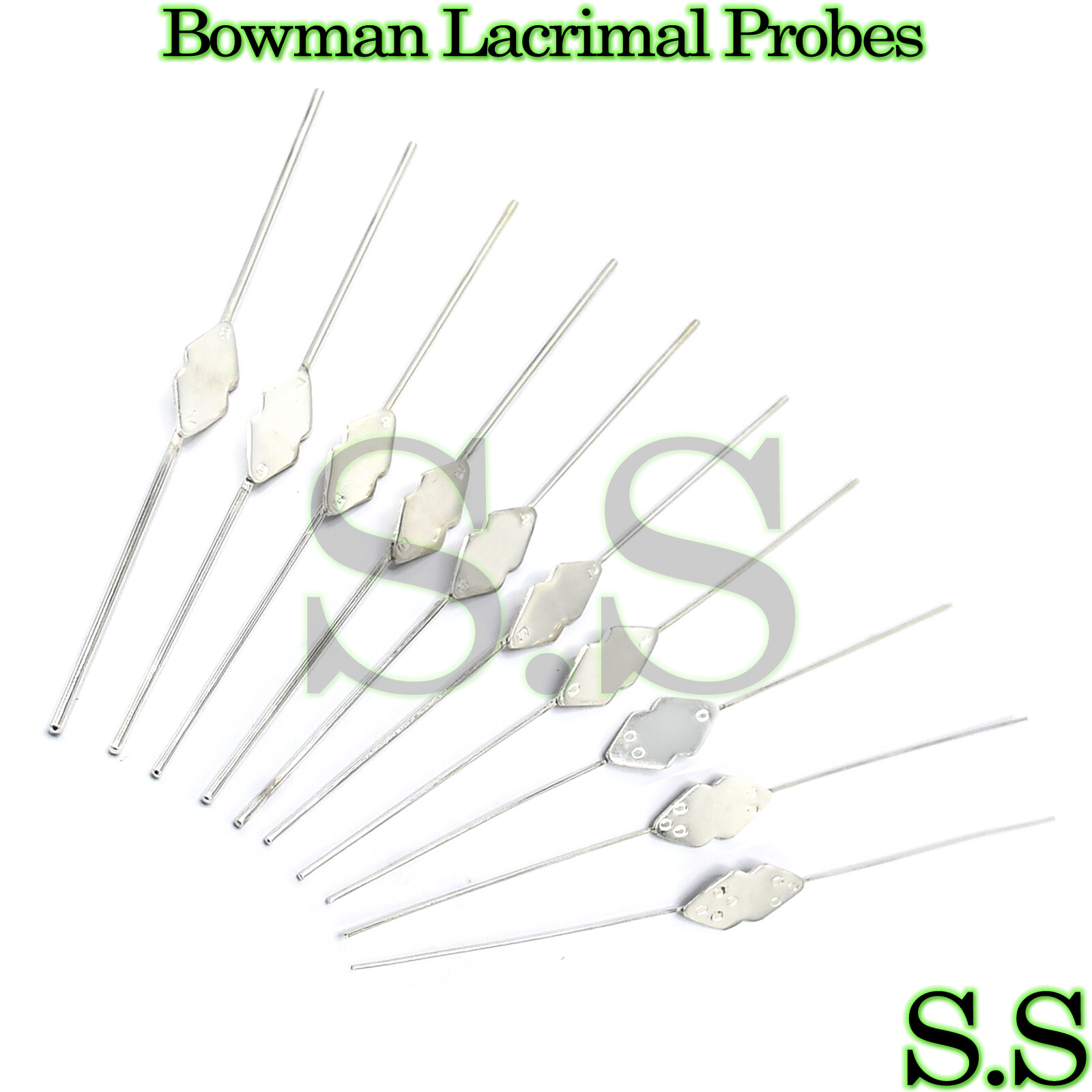 10 pc-Bowman Lacrimal Probes Surgical, ENT Instruments 5" | eBay