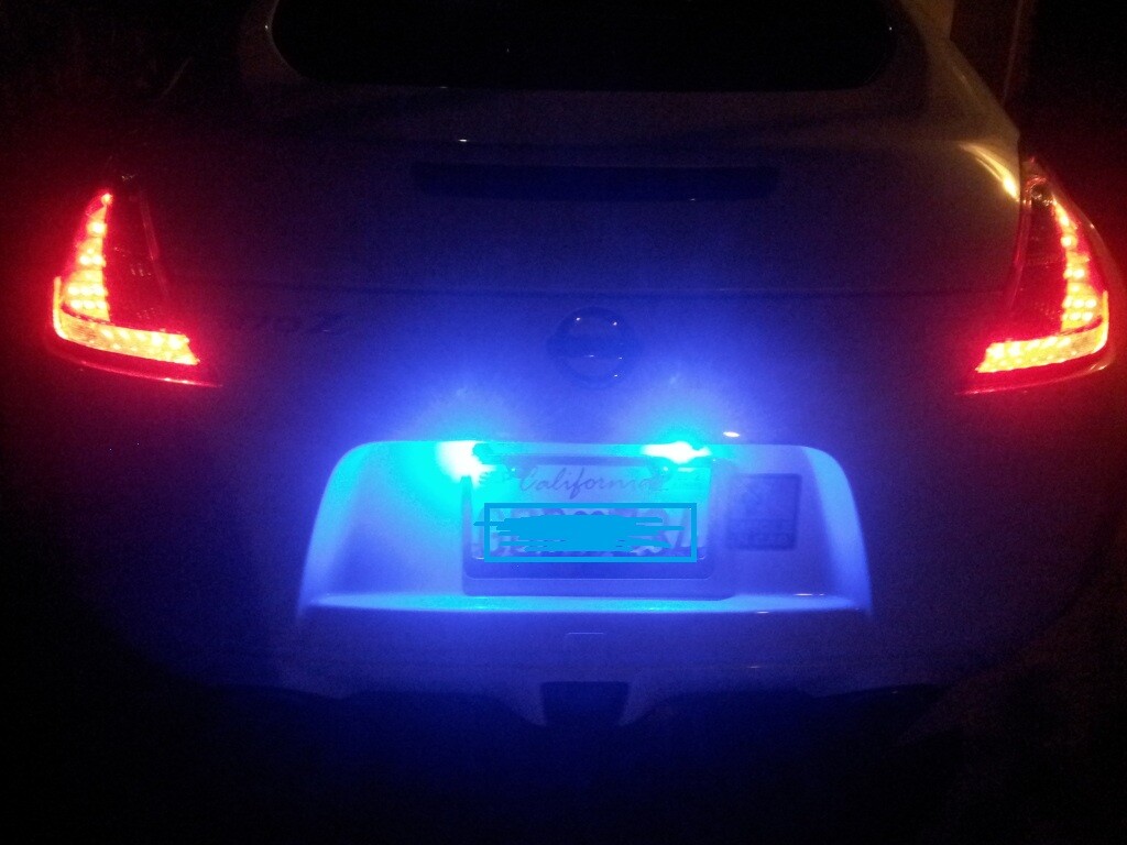 Sharp Blue T10 2 pcs LED Light Bulbs 168 194 2825 921 W5W Wedge ...