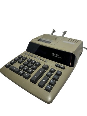 Sharp Compet CS-1152H Electronic Calculating Machine Print Roll 120V ...