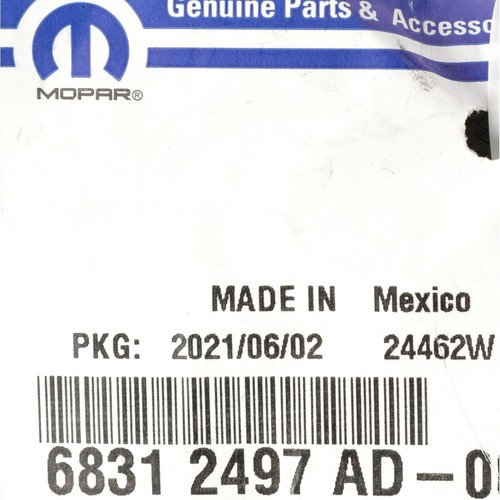 2018-2022 JEEP WRANGLER RADIATOR INLET HOSE OEM NEW GENUINE MOPAR ...