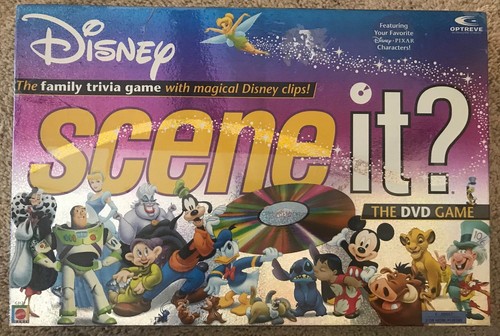 Disney Scene It? The DVD Game Disney Pixar Family Complete With Box 1st ...