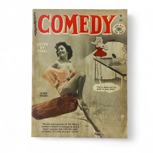 Comedy Magazine Jan Gloria Rhoads Pin-Up Jokes Cartoons 1950s 35 ...