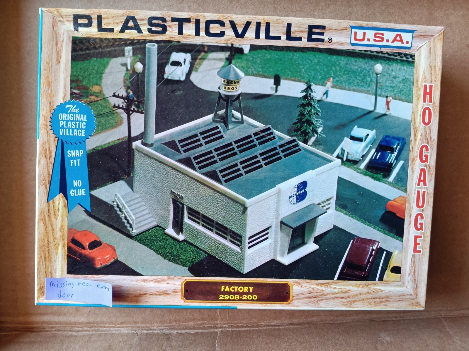 Bachmann Plasticville USA FACTORY 2908-200 HO Scale | eBay