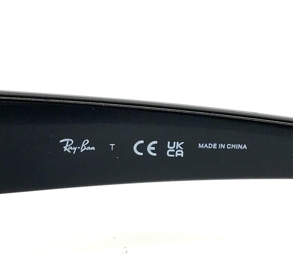 Ray-Ban Sunglasses RB0947S CARLOS 901/31 Shiny Black Frames w/ G-15 ...