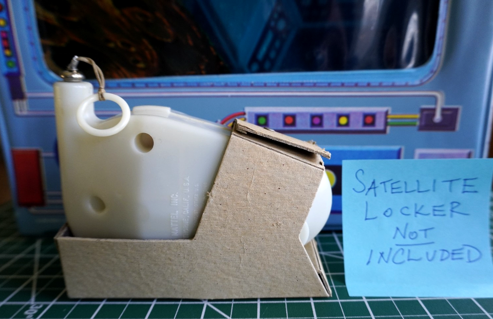 1966 Mattel Major Matt Mason Talking Command Console VOICE MECHANISM ...