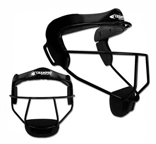 CHAMPRO SPORTS The Grill Catchers Face Mask, Softball, Adult Black ...