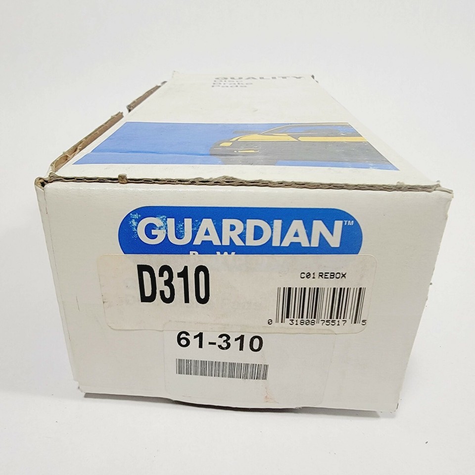 Disc Brake Pad Set-Front Brake Pad Set Wagner D310 Guardian 61-310 | eBay