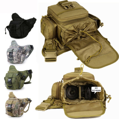 Tactical Men Shoulder Bag Molle Hiking Military Camera Chest Pack ...