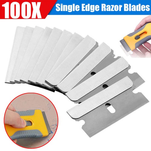 100pcs Set Single Edge Cutter Blade Industrial Razor Blades Replace for ...