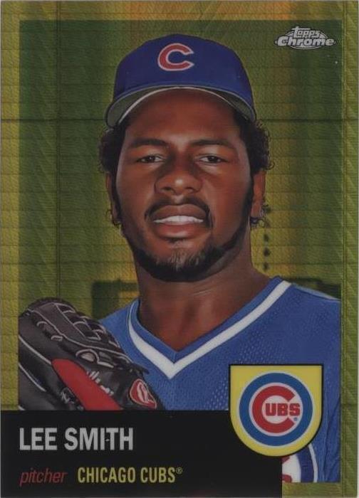 2022 Topps Chrome Platinum Anniversary - Lee Smith #372 Gold Prism ...
