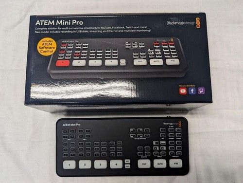 [Near Mint] Blackmagic ATEM Mini Pro HDMI Live Streaming Video Switcher | eBay