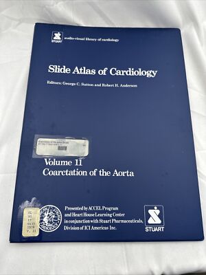 Stuart Slide Atlas Of Cardiology Volume 11 Coarctation Of The Aorta | eBay