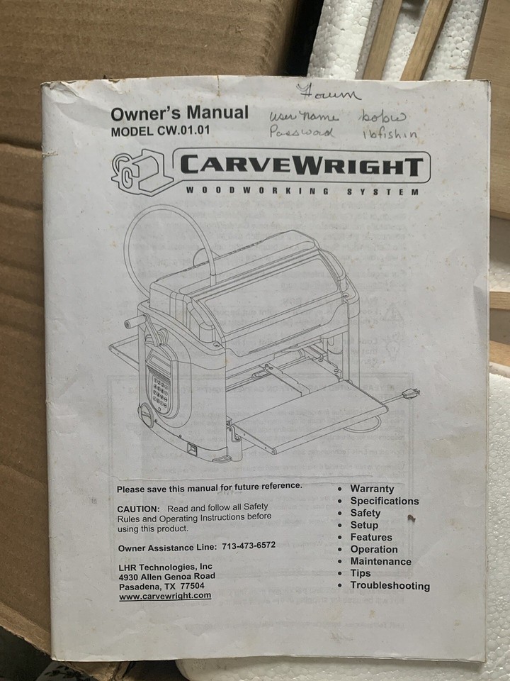CarveWright CNC Machine | eBay