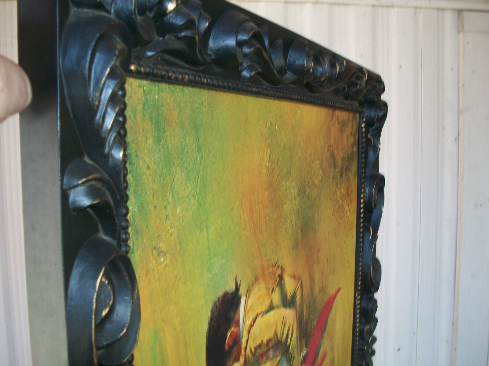 Mid-Century Textured Print ~ "Rebolera" by Estaban~ 41" x 29 ...