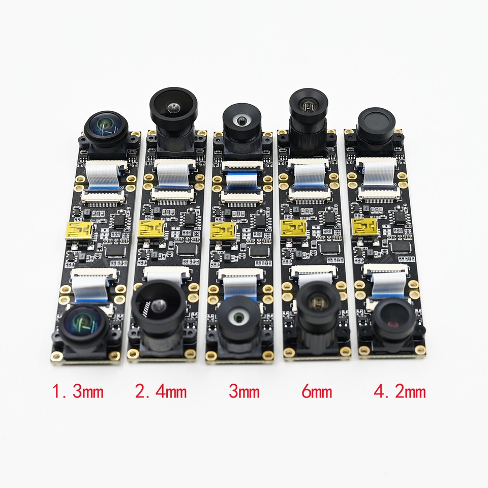 720P 3D Stereo Dual Lens USB Camera Module Synchronized Baseline ...