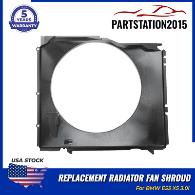 FOR BMW E53 X5 3.0i Replacement Radiator Cooling Fan Shroud 17111439108 ...