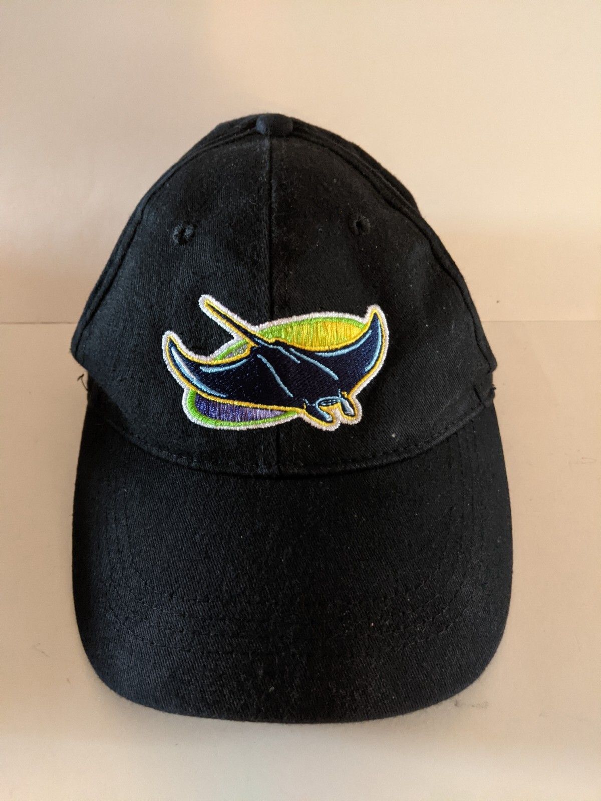MLB Vintage Tampa Bay Devil Rays Baseball Hat Ball Cap Black W/ Logo | eBay