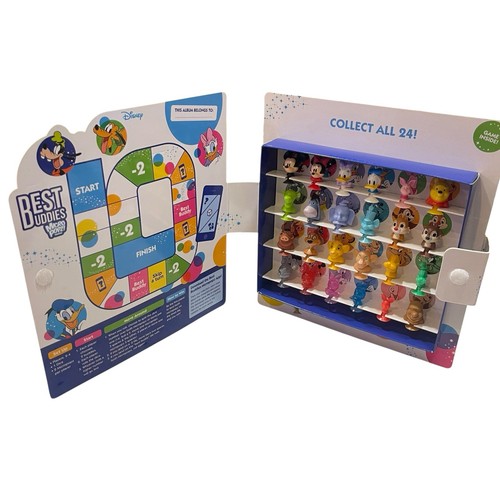 Complete Set 24 Disney Best Buddies Micro Popz! Collection with Album ...
