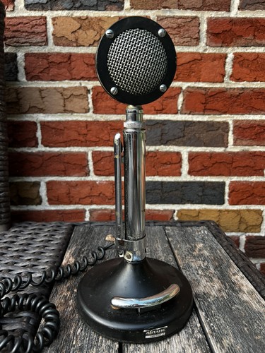 Astatic D-104 Microphone T-UP9 Stand Base 4-pin Plug VTG Music Radio ...