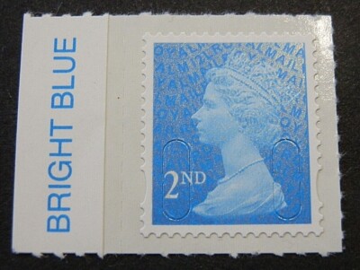 GB MACHIN DEFINITIVE SG U2995 2ND CLASS BRIGHT BLUE M12L - MNH | eBay