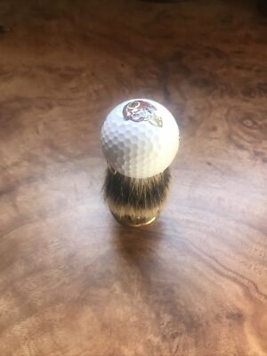 Washington Redskins Football Shaving Brush Lather Badger Hair Vtg Stand ...