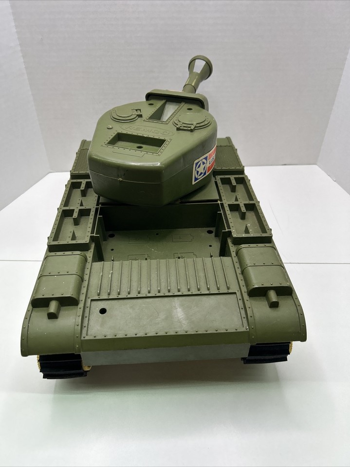 Vintage Remco U.S. Army BULLDOG Tank Toy NON BATTERY Operated Version ...