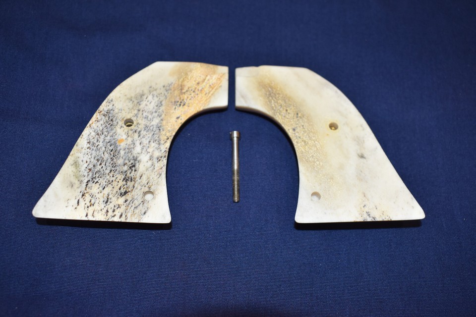 RUGER NEW MODEL BLACKHAWK / OLD VAQUERO SAMBAR STAG GRIPS | eBay