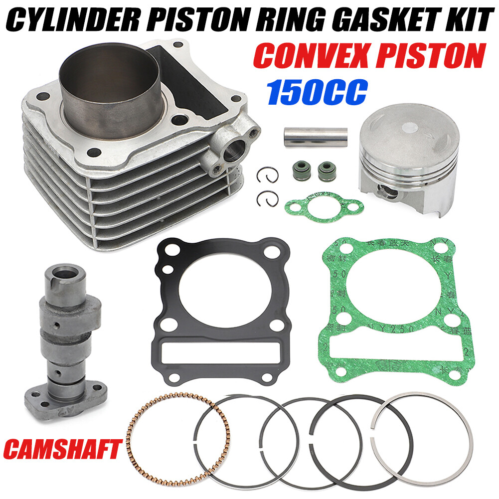 150cc Big Bore Cylinder Camshaft Piston For Suzuki GN125 EN125 GS125 ...