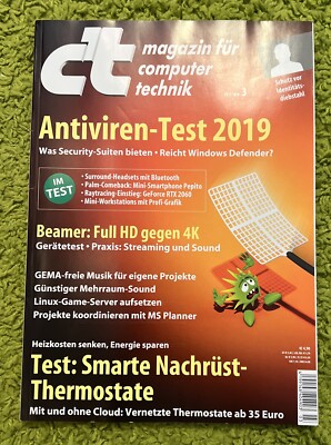 Heise CT Magazin Zeitschrift ? c't Heft 3 / 2019 | eBay.de