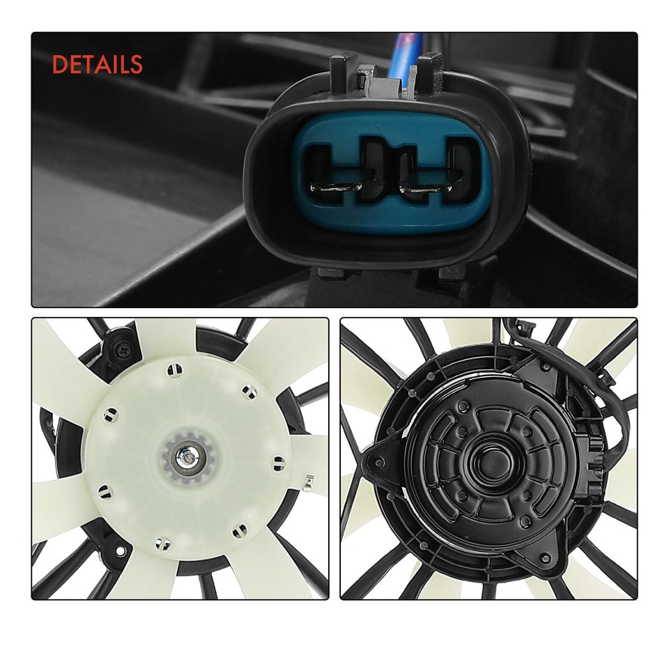 Dual Radiator Cooling Fan Assembly for Subaru Crosstrek 19-23 2.0L ...