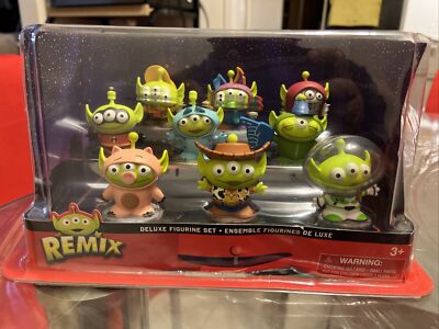 Disney Toy Story Alien Pixar Remix Deluxe Figure Set UP Monsters Inc ...
