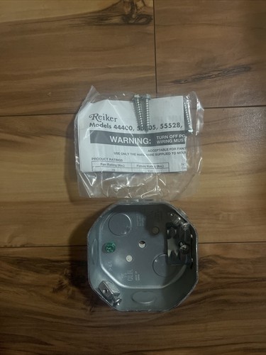 Pass & Seymour Reiker ReadyBox Ceiling Fan/Fixture Heavy Duty Metal Box ...