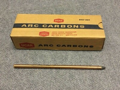 National Carbon ARC RODS 8mm x 230mm Box of 50 (Projector) | eBay