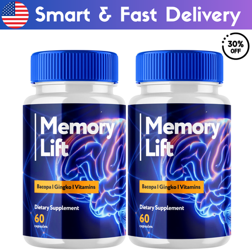 Memory Lift Brain Maximum Support Supplement Pills Advanced Formula 2 ...