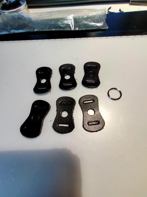 Leather Camera Strap Lugs Protectors for Leica Nikon Fuji Film Black 3 ...