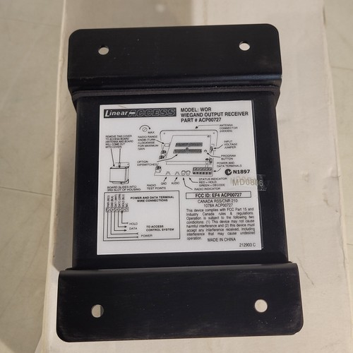 Linear Access WOR Wiegand Output Receiver ACP00727 05291-001 | eBay