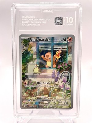 Charmander #044 Obsidian Flames ETB SV Black Star Promo SVP - TAG 10 | eBay