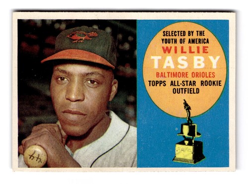1960 Topps #322 Willie Tasby | eBay
