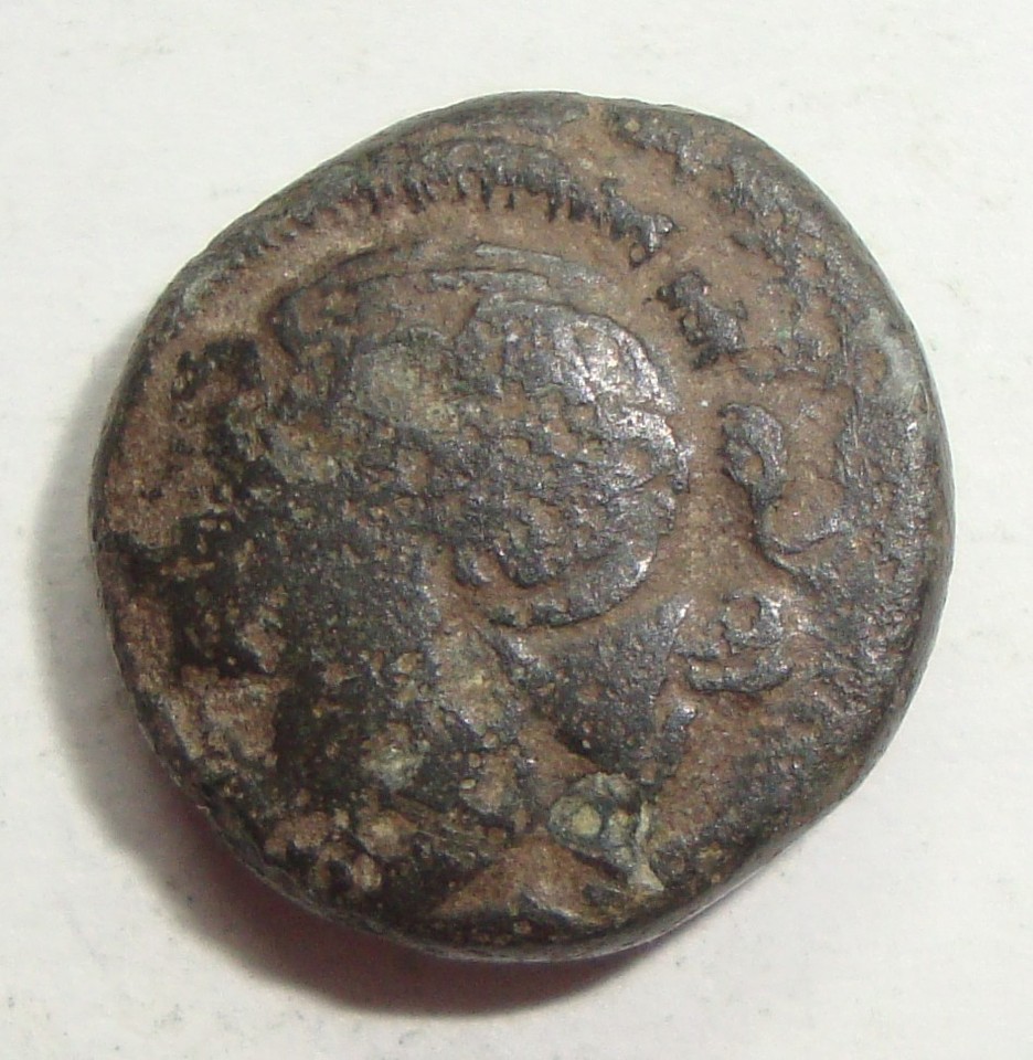 ANCIENT GREEK KITHARA AND HEAD BUST GREECE WORLD COIN 1.53g 10.6mm | eBay