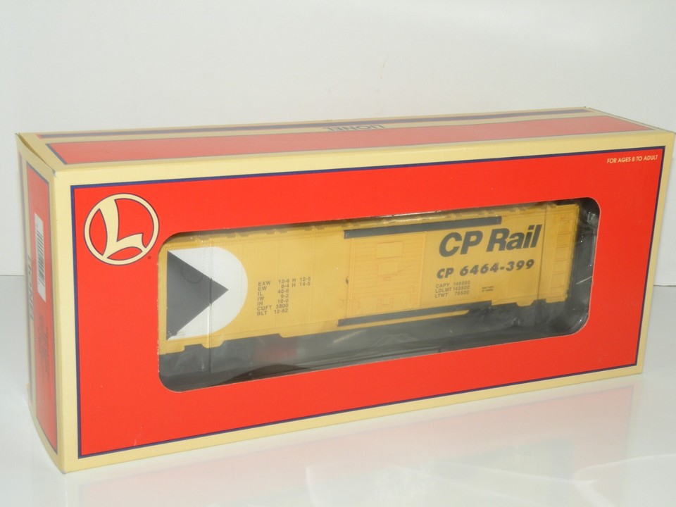 Lionel 6-29252 CP Rail Canadian Pacific Yellow Boxcar C10 1999 | eBay