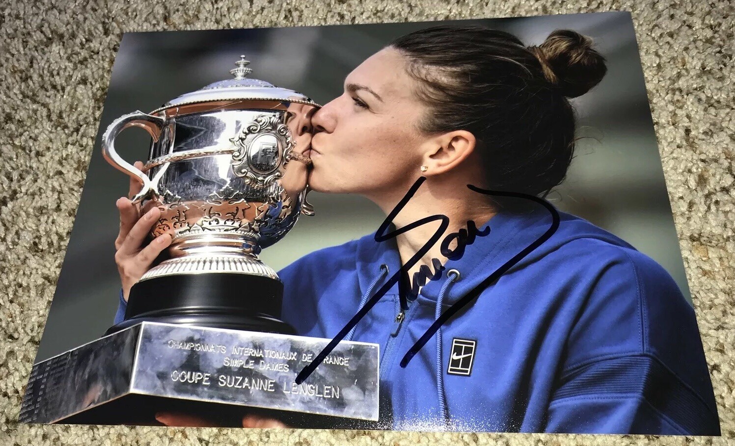 Simona Halep Signed 8x10 Photo With Proof | eBay
