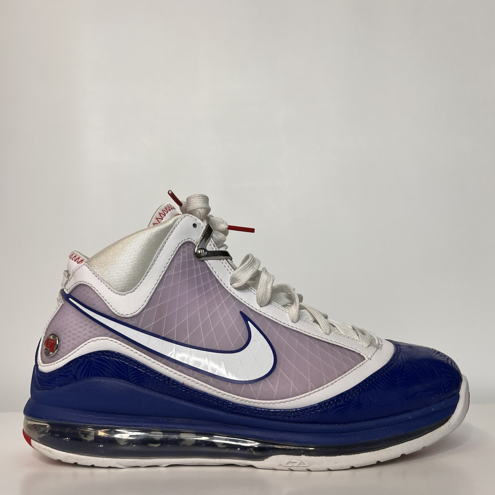 Nike Lebron VII 7 QS LA Dodgers Baseball White Blue D… - Gem