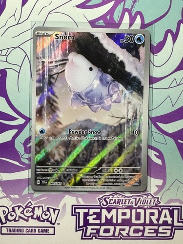 Pokemon Temporal Forces IR Snom 168 Illustration Rare NM | eBay