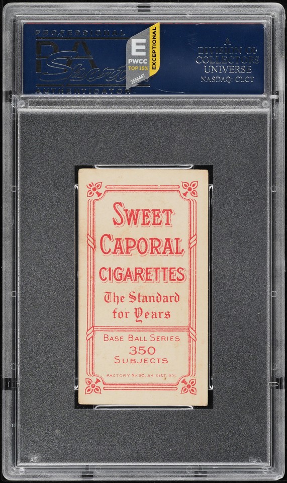 1909-11 T206 Sherry Magee WITH BAT SWEET CAPORAL 350/30 PSA 4.5 VGEX+ ...