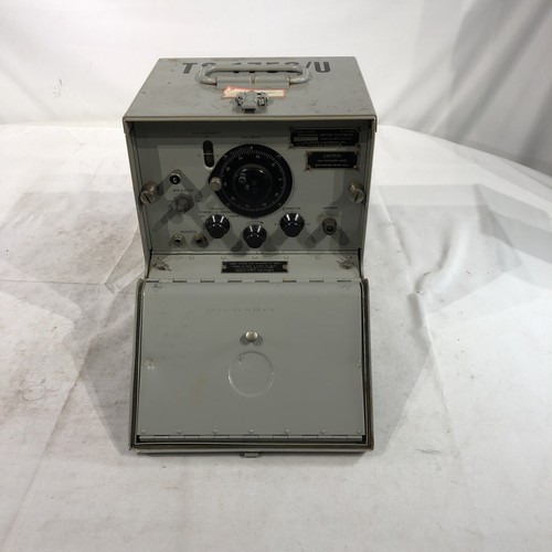 RARE- Vintage US ARMY Signal Corps Frequency Meter TS-175/U Mfg ...
