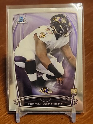 2014 Bowman Chrome #220 Timmy Jernigan Ravens Rookie Card RC | eBay
